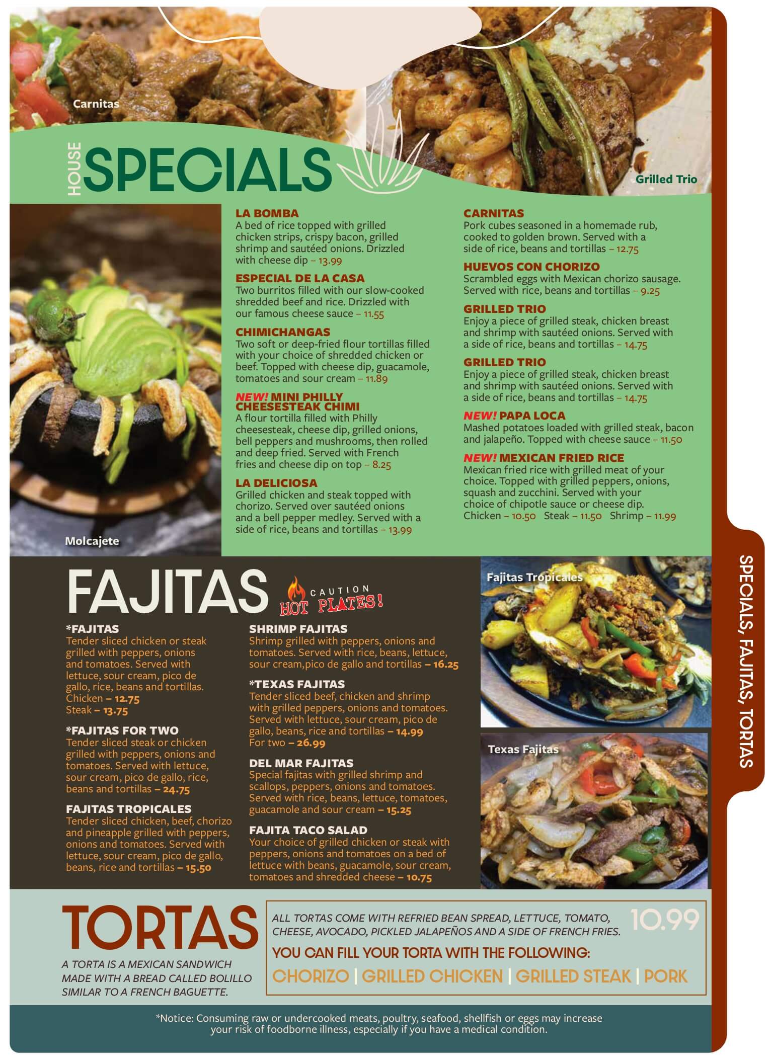 Our Menu – Gran Rey